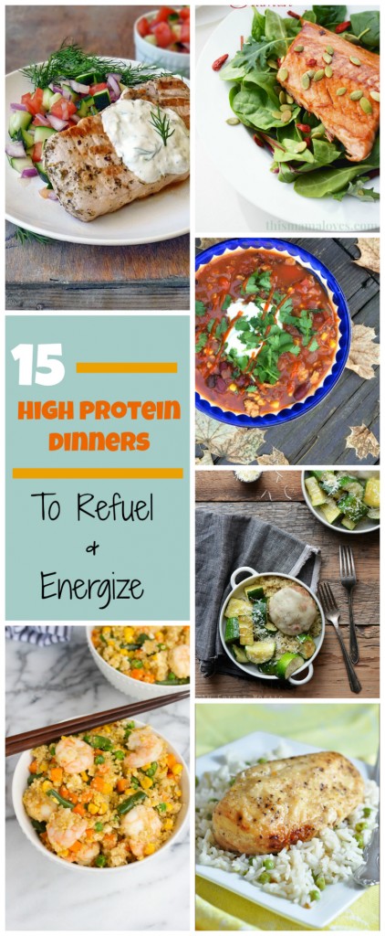 15 High Protein Dinner Recipes - Getting Lean & Losing Weight